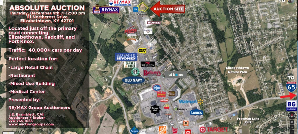 111 Northcrest Map Flyer Yellow New Date - RE/MAX Group Auctioneers ...